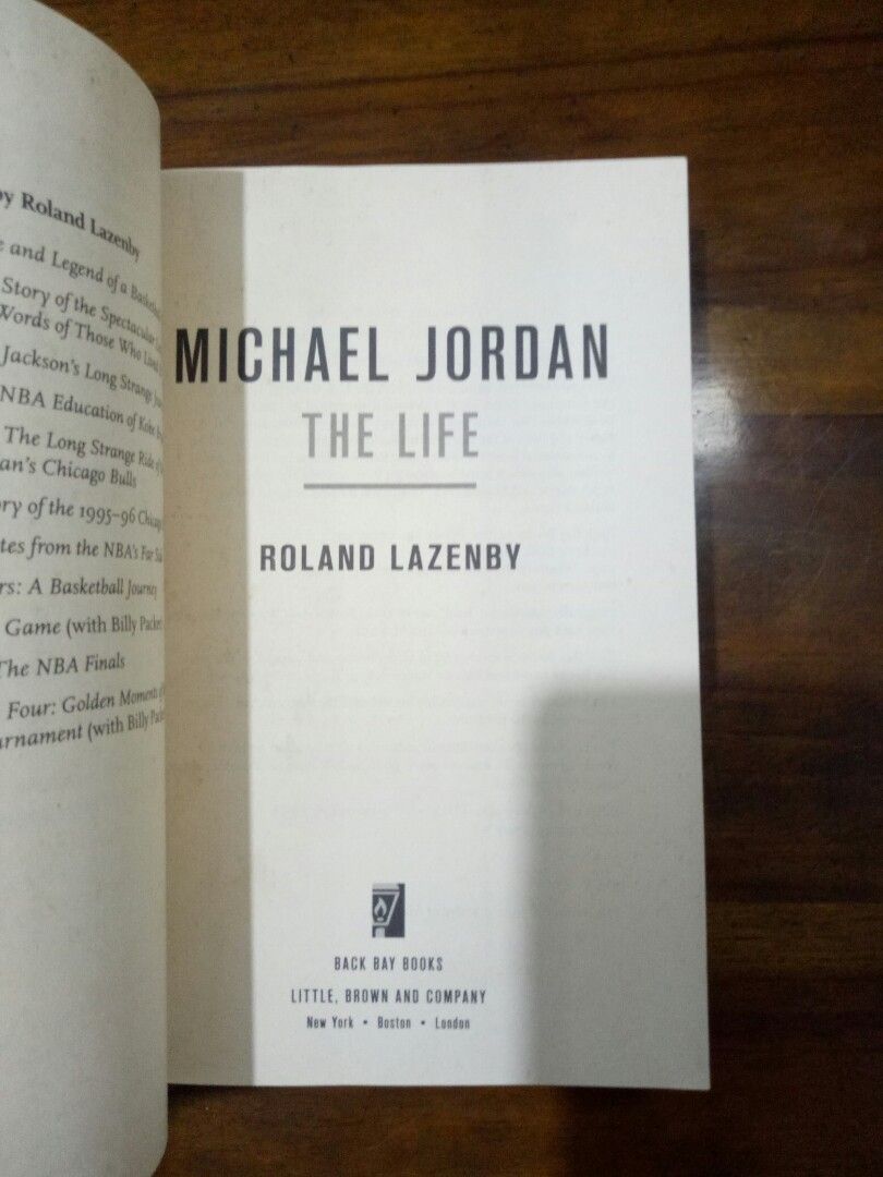 michael jordan the life 9780316194761 Roland lazenby, Hobbies & Toys ...