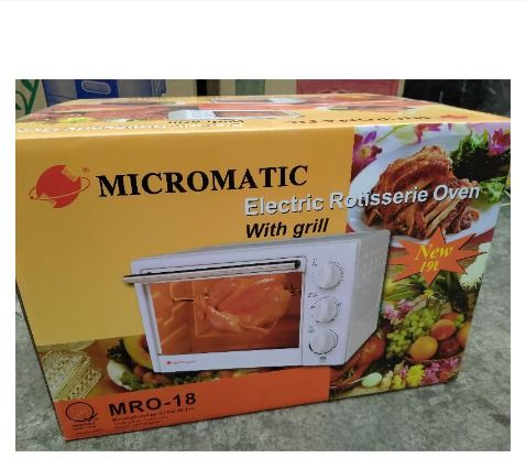 Micromatic Rotisserie Electric Oven with Grill MRO18/19Liters ...