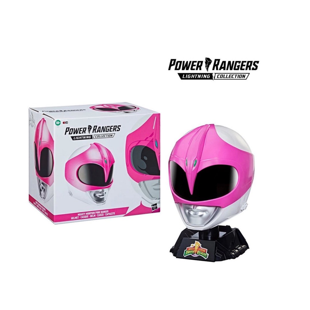 Mighty Morphin Power Rangers Lightning Collection Pink Ranger Helmet ...