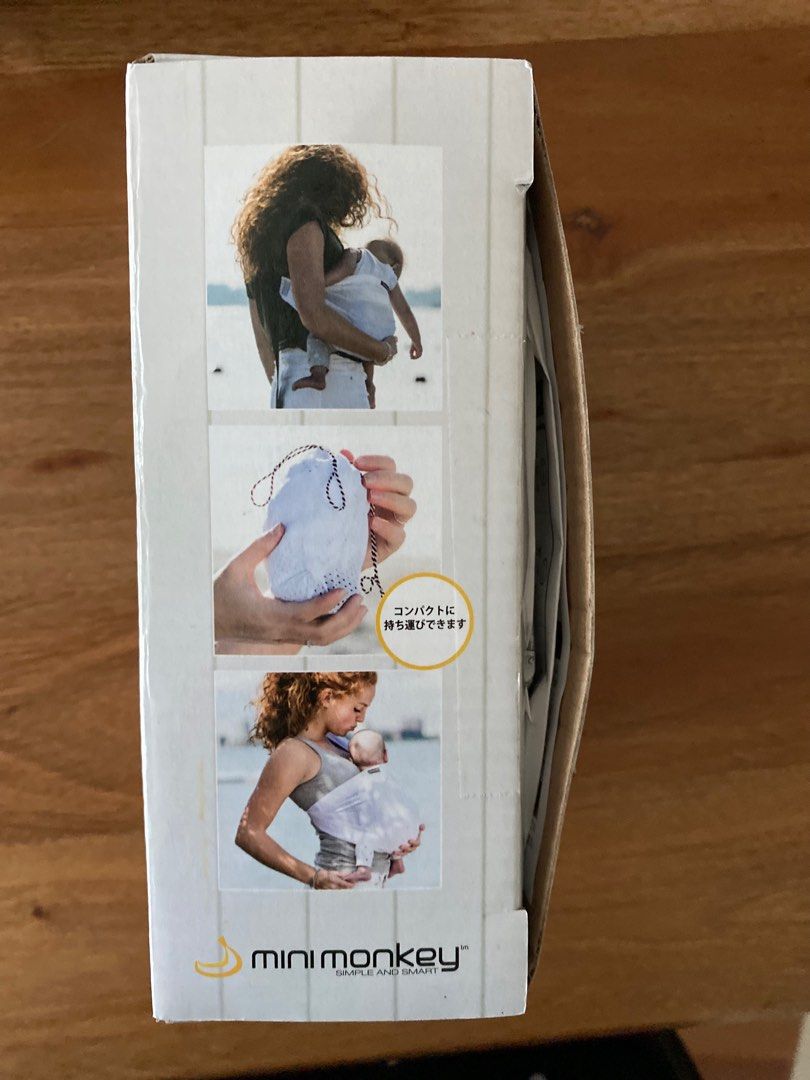 Minimonkey carrier mini sling mesh, Babies & Kids, Going Out, Carriers ...