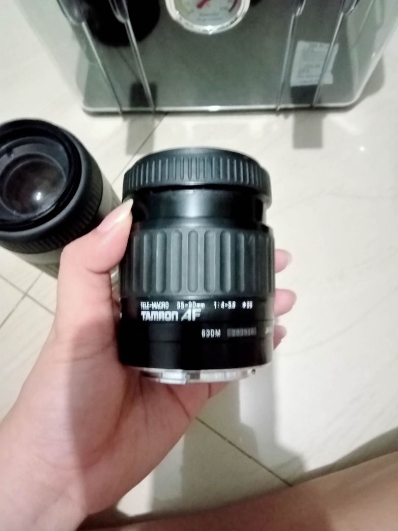 Minolta Alpha 3700i with 2 Tamron lenses, Photography, Cameras on Carousell
