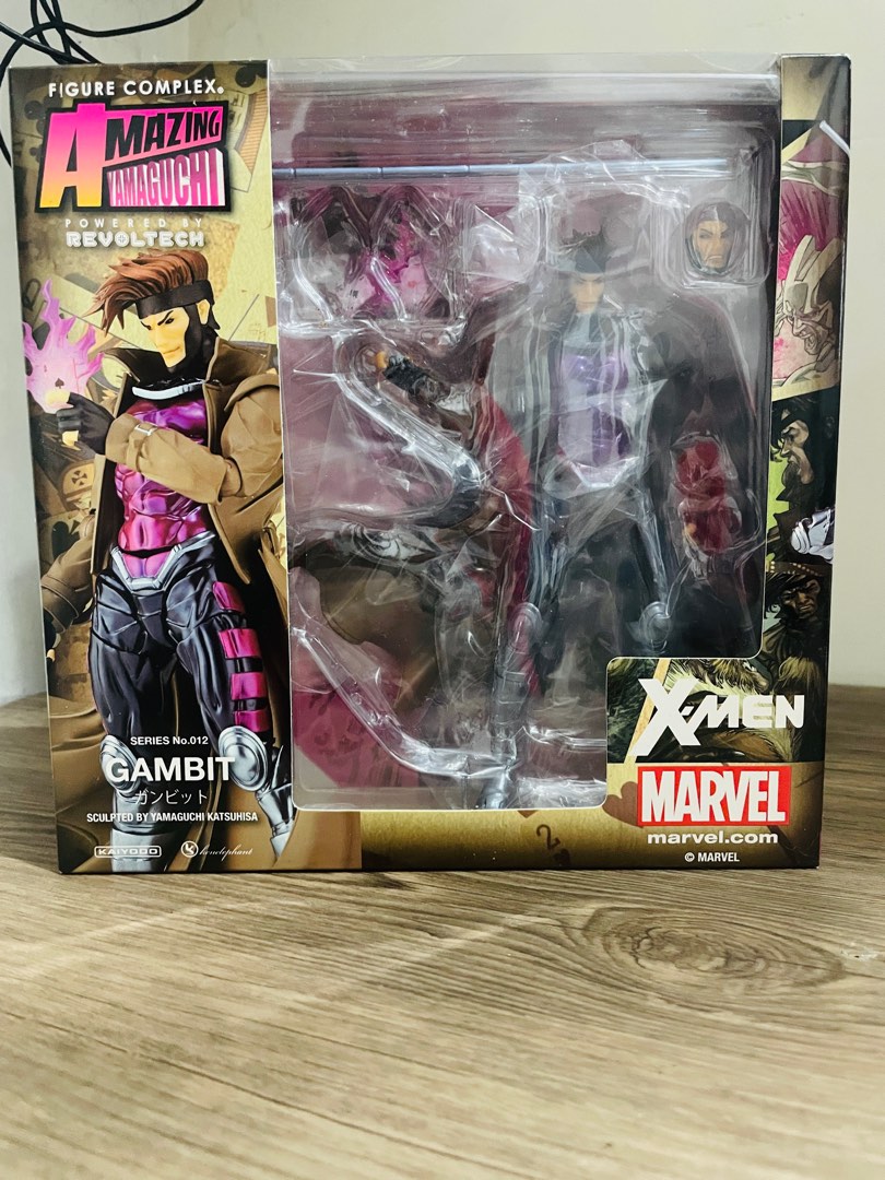 MISB Marvel Gambit Revoltech Xmen x-men Marvel Legends on Carousell