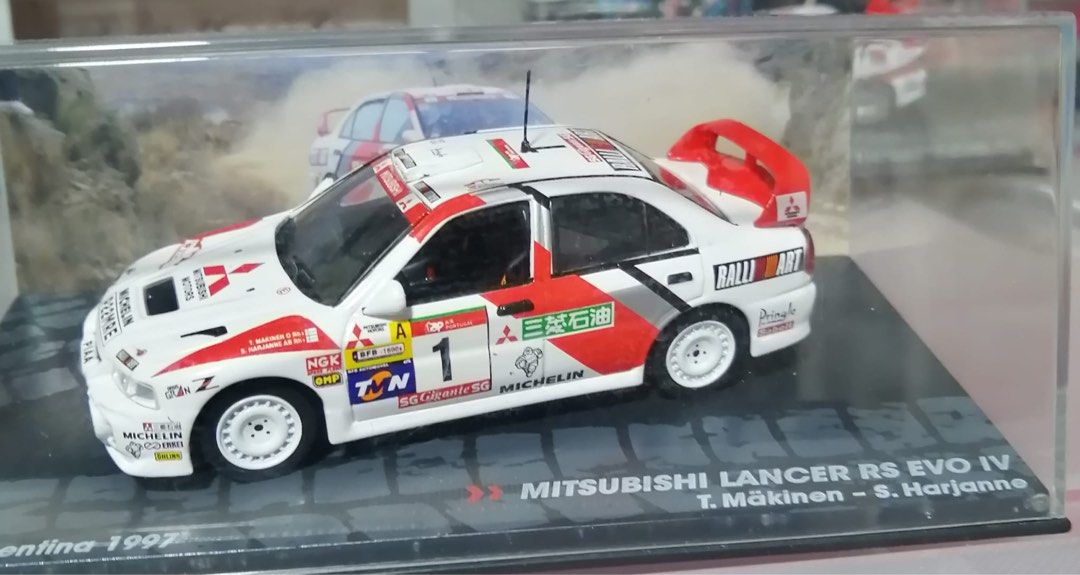Mitshubishi Lancer Evo diecast model cars, Hobbies & Toys, Toys & Games ...