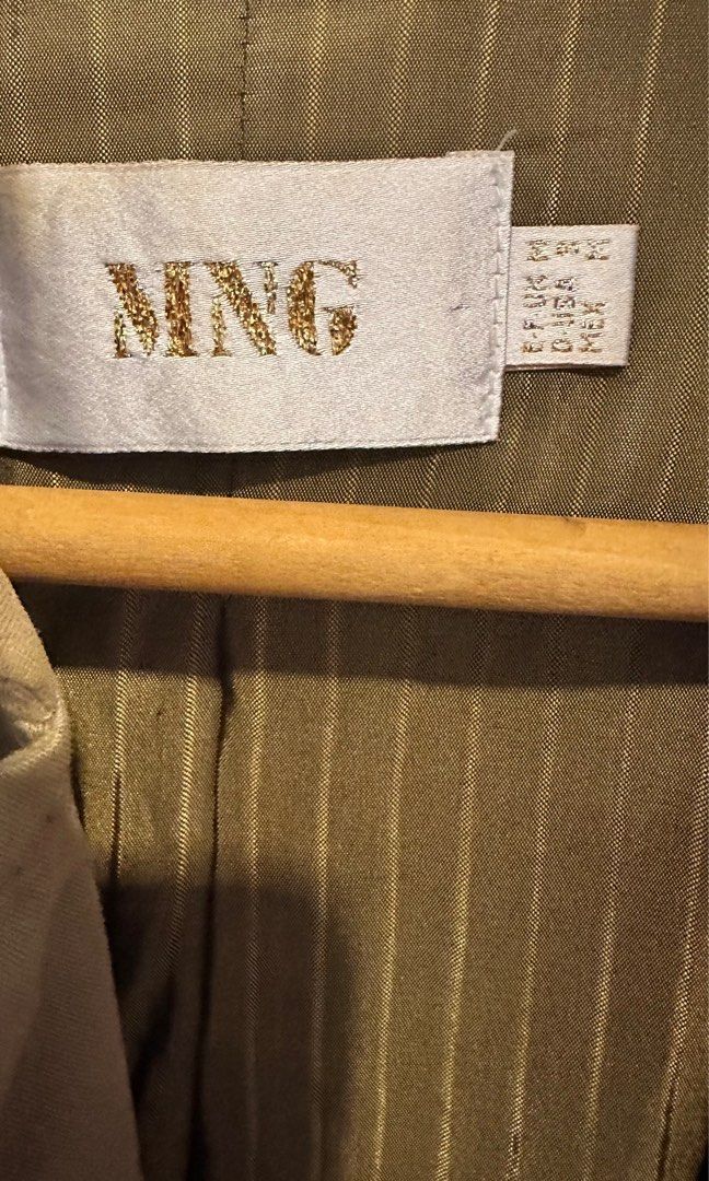 MNG Mango Trench Coat Medium Beige Double breasted, Women's Fashion ...