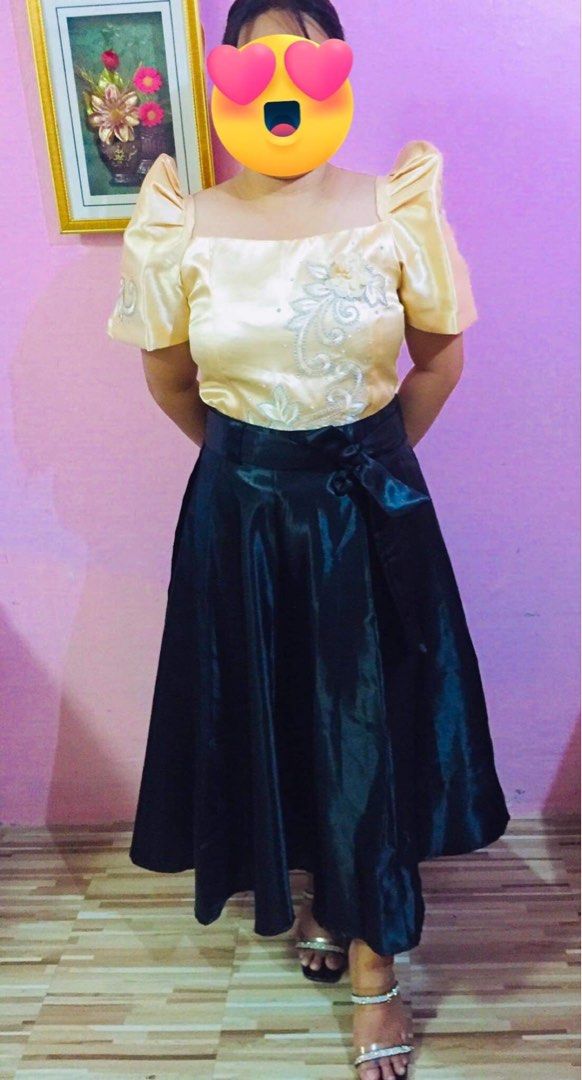Modern Filipiniana, Women's Fashion, Dresses & Sets, Evening dresses ...
