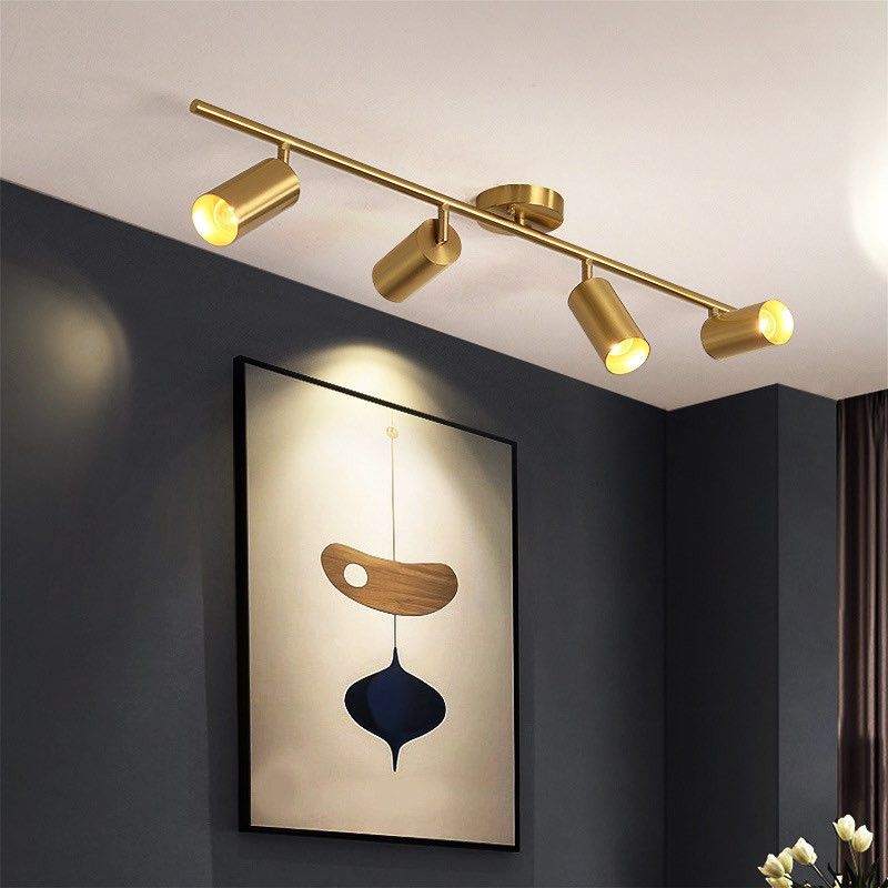 Modern Gold Tracklight Track Light Lampu Track Light Lampu Trek Lampu ...