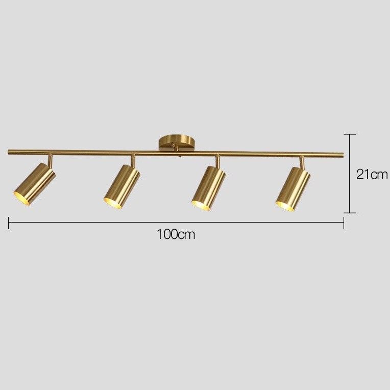 Modern Gold Tracklight Track Light Lampu Track Light Lampu Trek Lampu ...