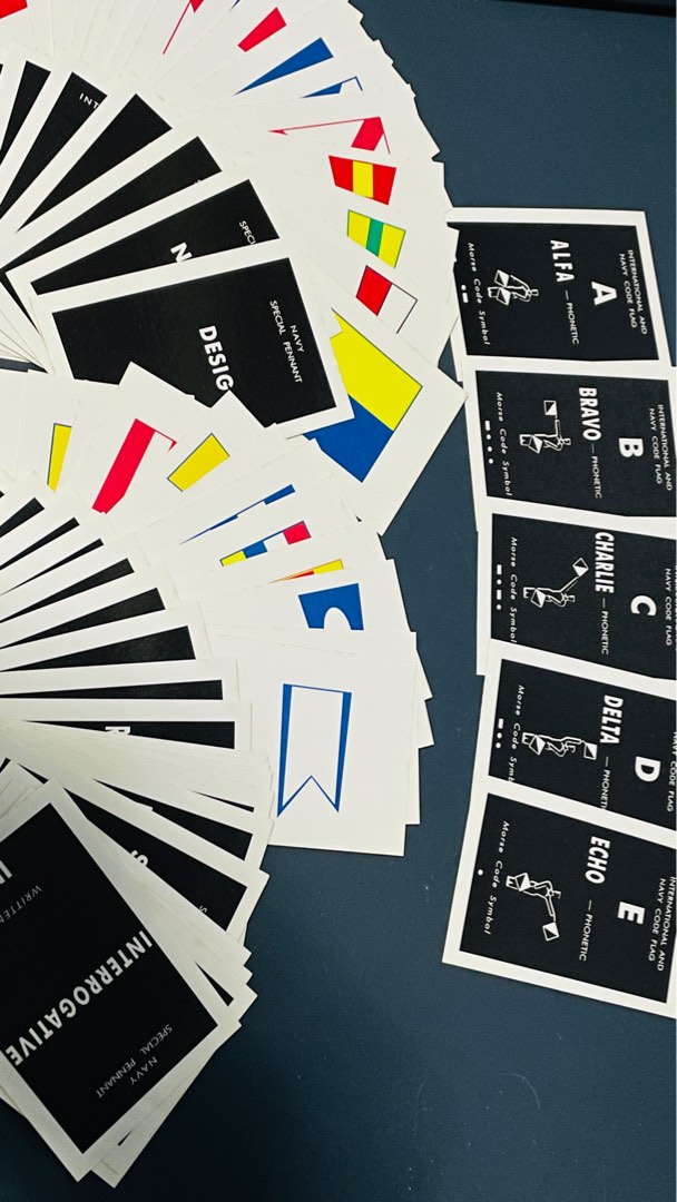 Navy International Signal Flags Flash Card Deck, Everything Else on ...