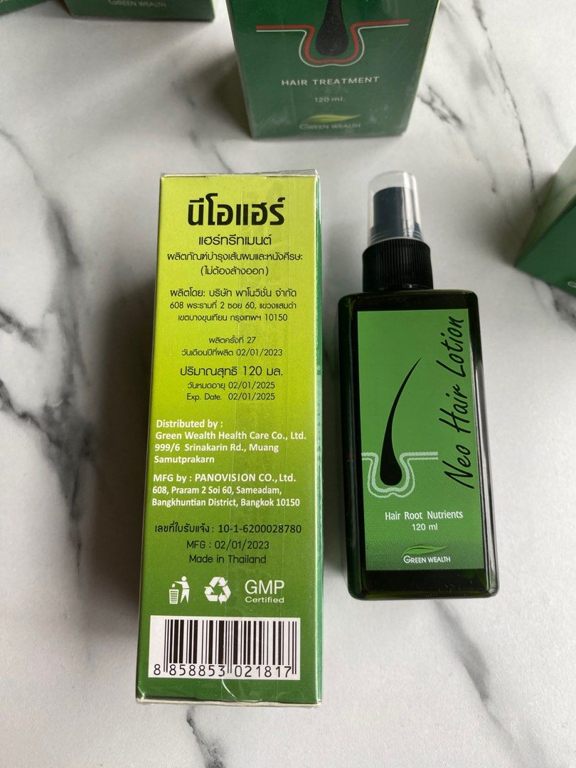 Neo Hair Lotion Original Bangkok Factory, Beauty & Personal Care, Hair ...