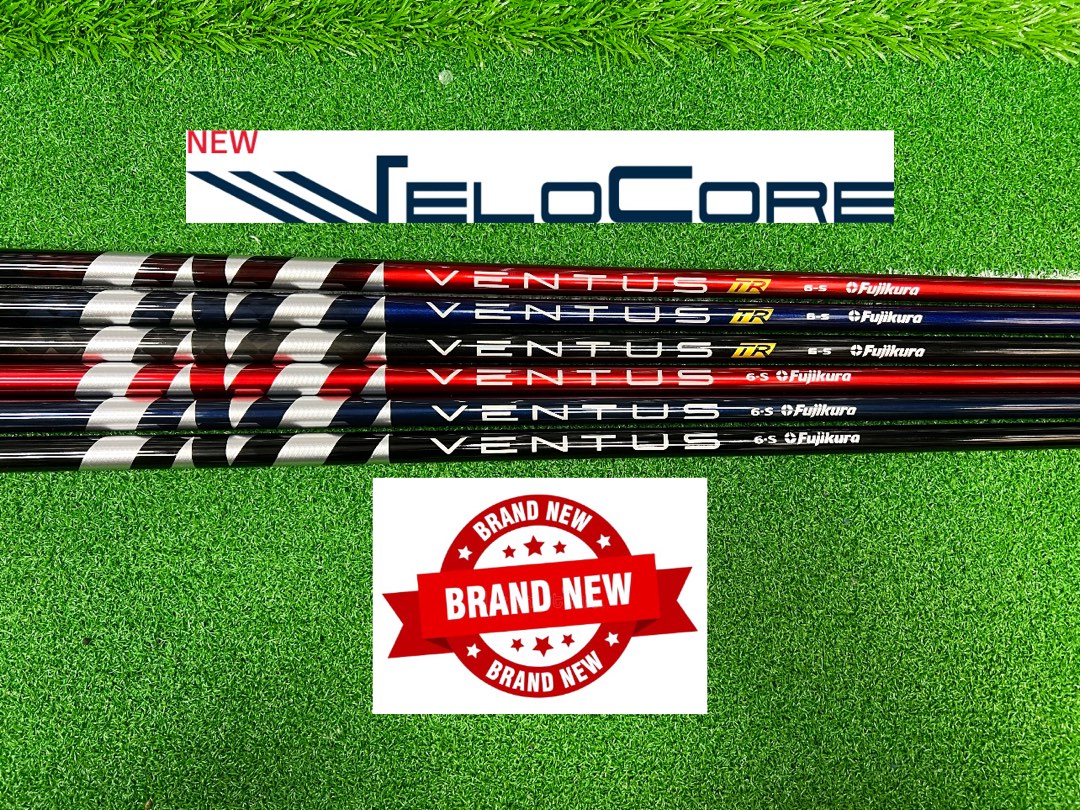 NEW VENTUS Velocore & Velocore TR Fujikura Shafts (Red/ Blue/Black) [PREMIUM AFTERMARKET Golf ...