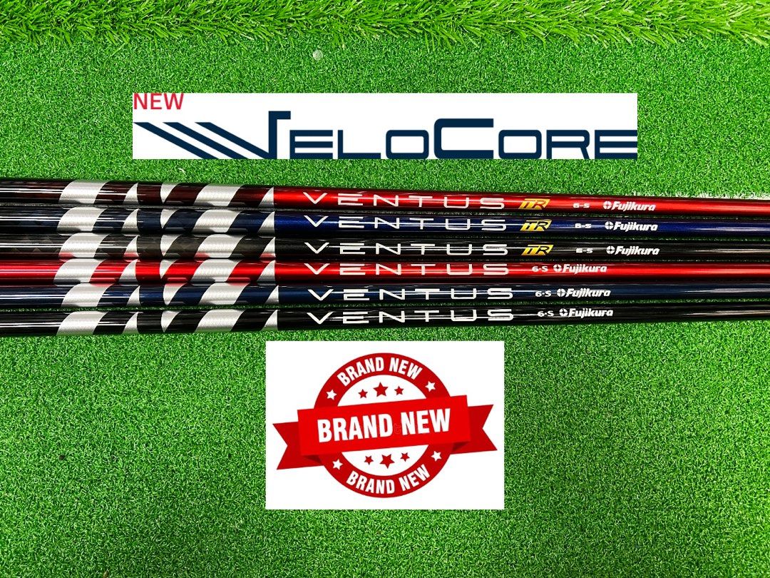 NEW VENTUS Velocore & Velocore TR Fujikura Shafts (Red/ Blue/Black) [PREMIUM AFTERMARKET Golf ...