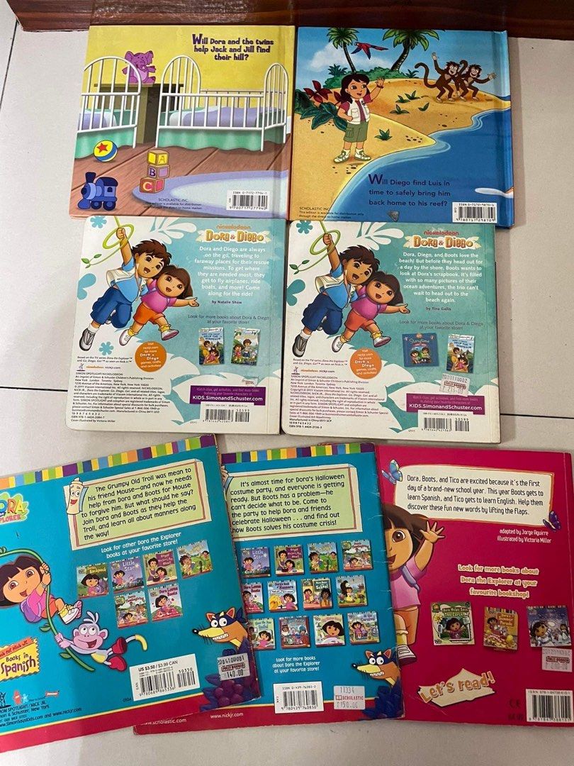 Nickelodeon Diego & Dora Books, Hobbies & Toys, Books & Magazines ...