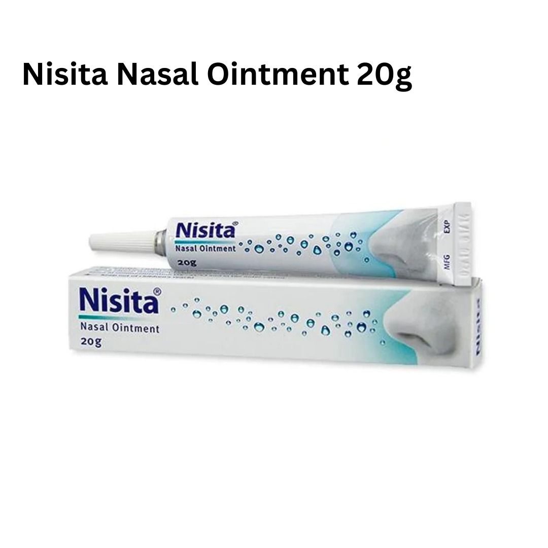 Nisita Moisturising Nasal Ointment 20g - Sooth & Relieve Dry or Blocked Nose & Colds for ...