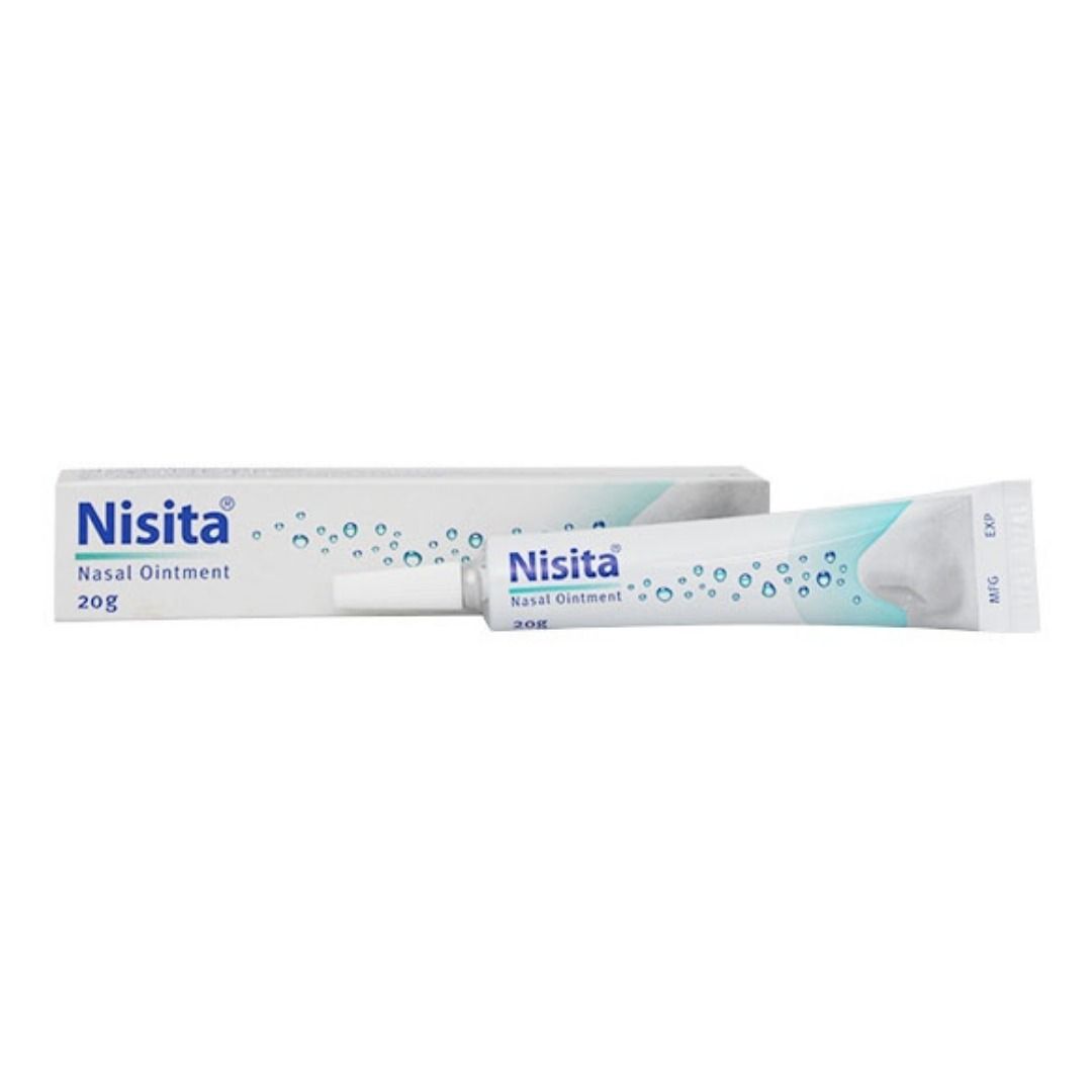 Nisita Moisturising Nasal Ointment 20g - Sooth & Relieve Dry or Blocked Nose & Colds for ...