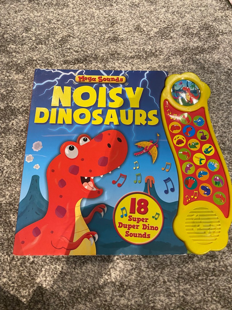 Noisy Dinosaur book, Hobbies & Toys, Books & Magazines, Children's ...