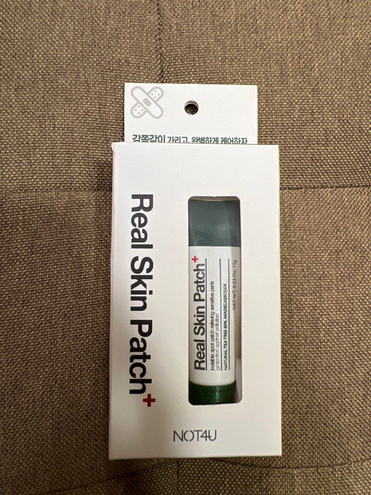 Not4u Real Skin Patch 韓國暗瘡貼, 美容＆化妝品, 健康及美容 - 皮膚護理, 面部 - 面部護理 - Carousell