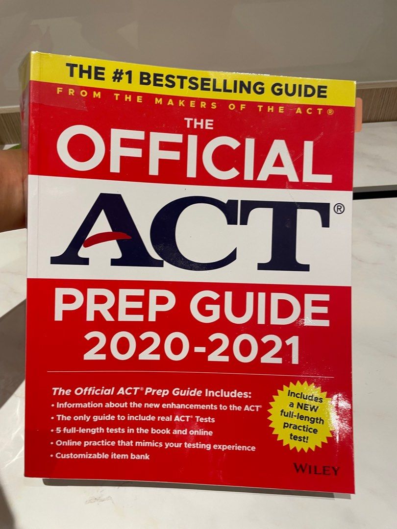 Official ACT Prep Guide, Hobbies & Toys, Books & Magazines, Assessment ...