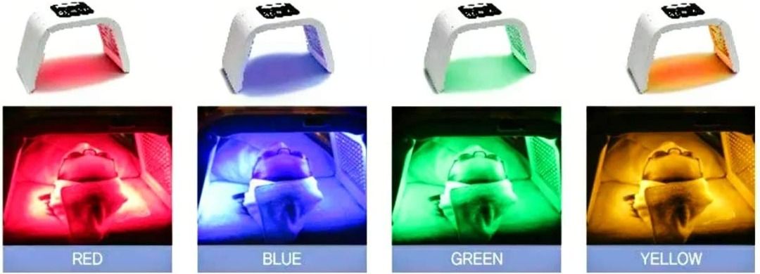 O'melon OMEGA Light LED Therapy Skin Care Device 4 Colors, Beauty ...