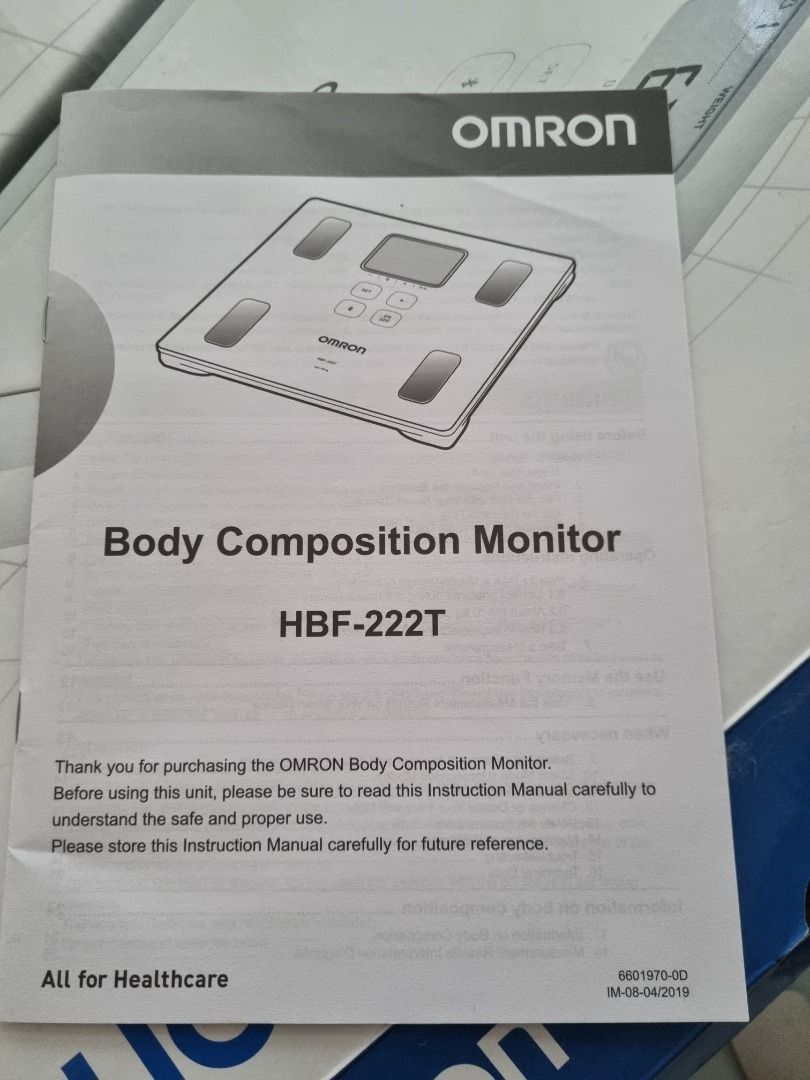 Omron Body Composition Monitor Health And Nutrition Health Monitors