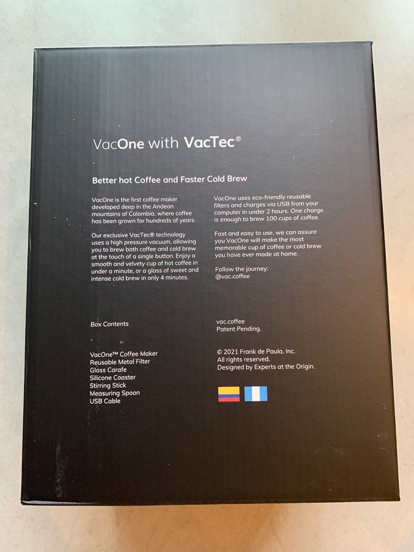 Onevac coffee machine, Furniture & Home Living, Kitchenware & Tableware ...