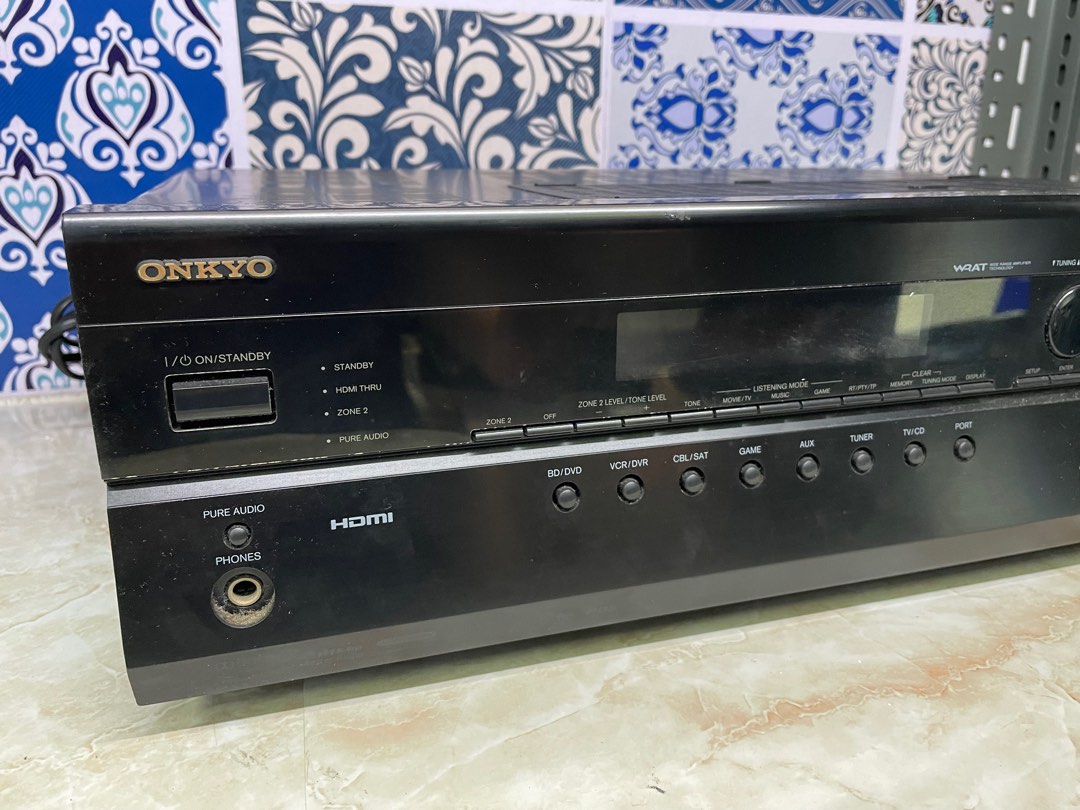 Onkyo Amplifier TX-SR578 AV Receiver, Audio, Soundbars, Speakers & Amplifiers on Carousell