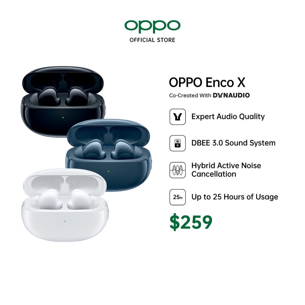 Oppo EncoX, Audio, Earphones on Carousell