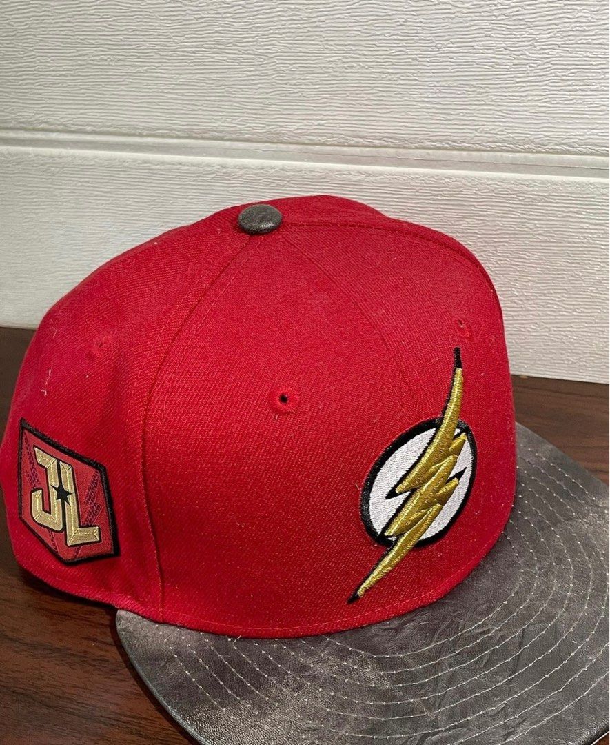 ORIG New Era Justice League "The Flash" Cap, Men's Fashion, Watches ...