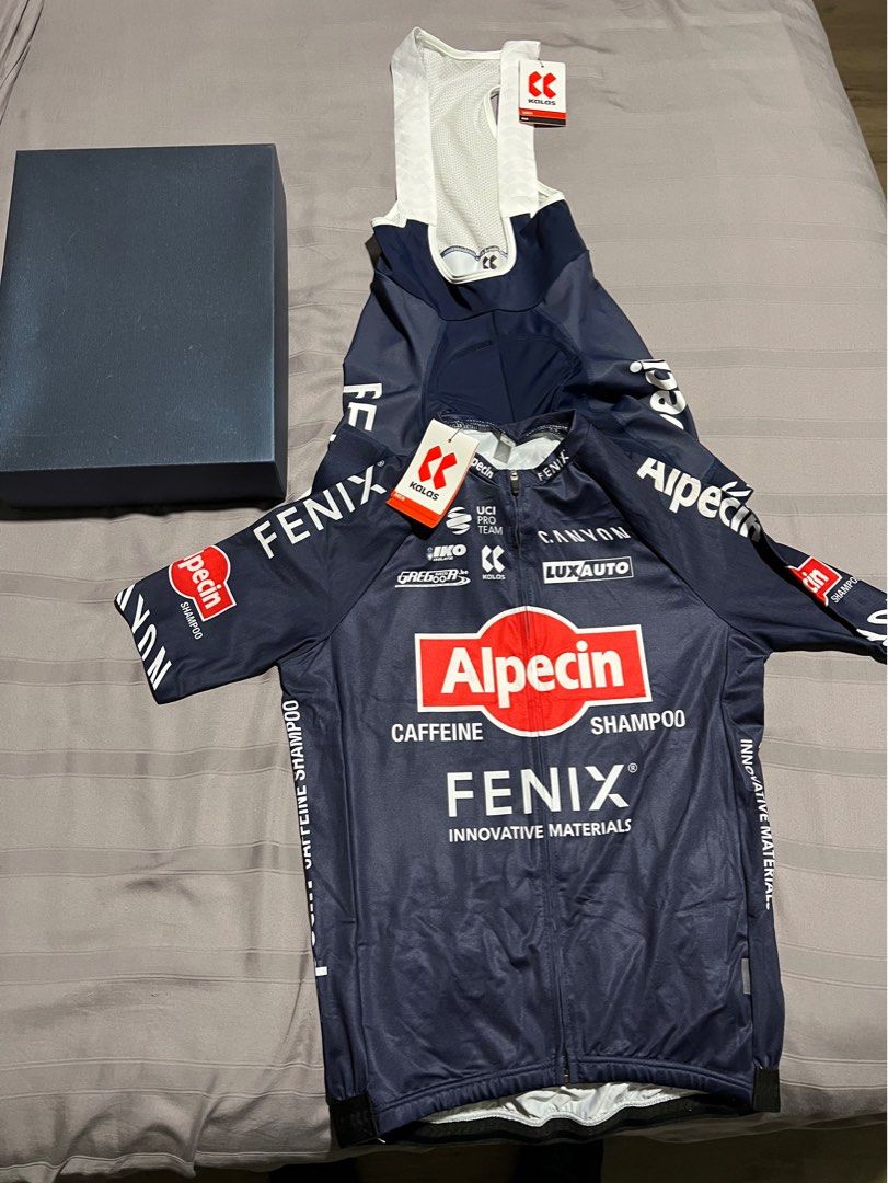 Original Alpecin fenix cycling team kit, Sports Equipment, Other Sports ...