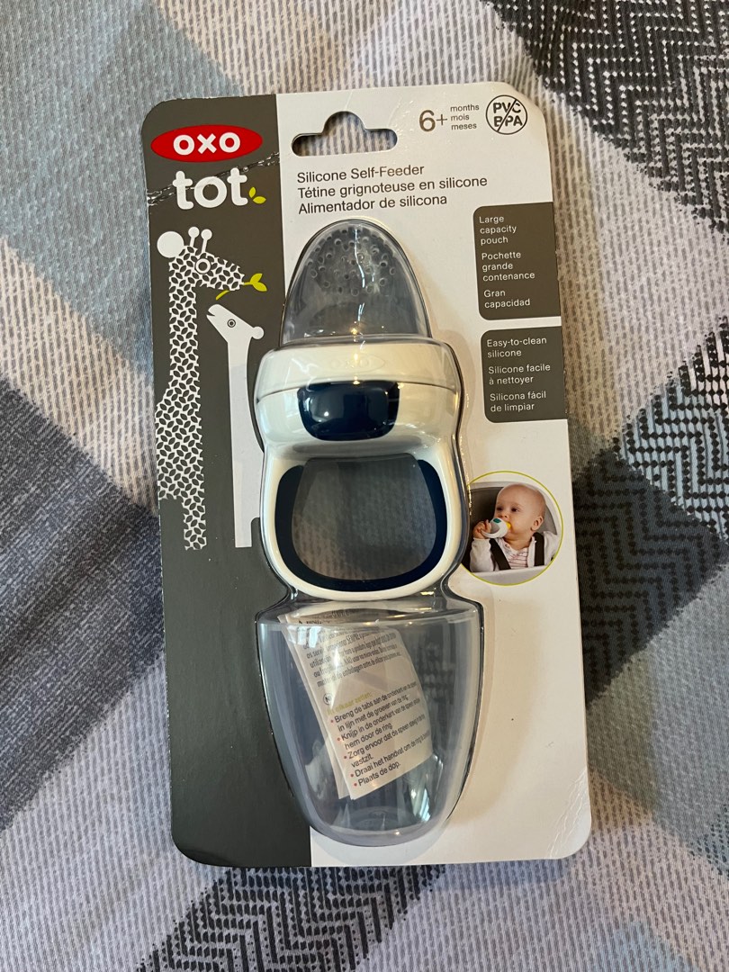 Oxo tot silicone self feeder teether, Babies & Kids, Nursing & Feeding ...