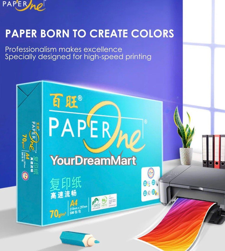 PaperOne A4 paper / A3 paper / A5 paper, Hobbies & Toys, Stationery ...