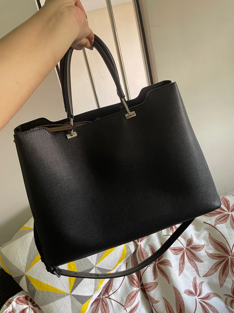 Parfois Leather Tote Bag, Luxury, Bags & Wallets on Carousell