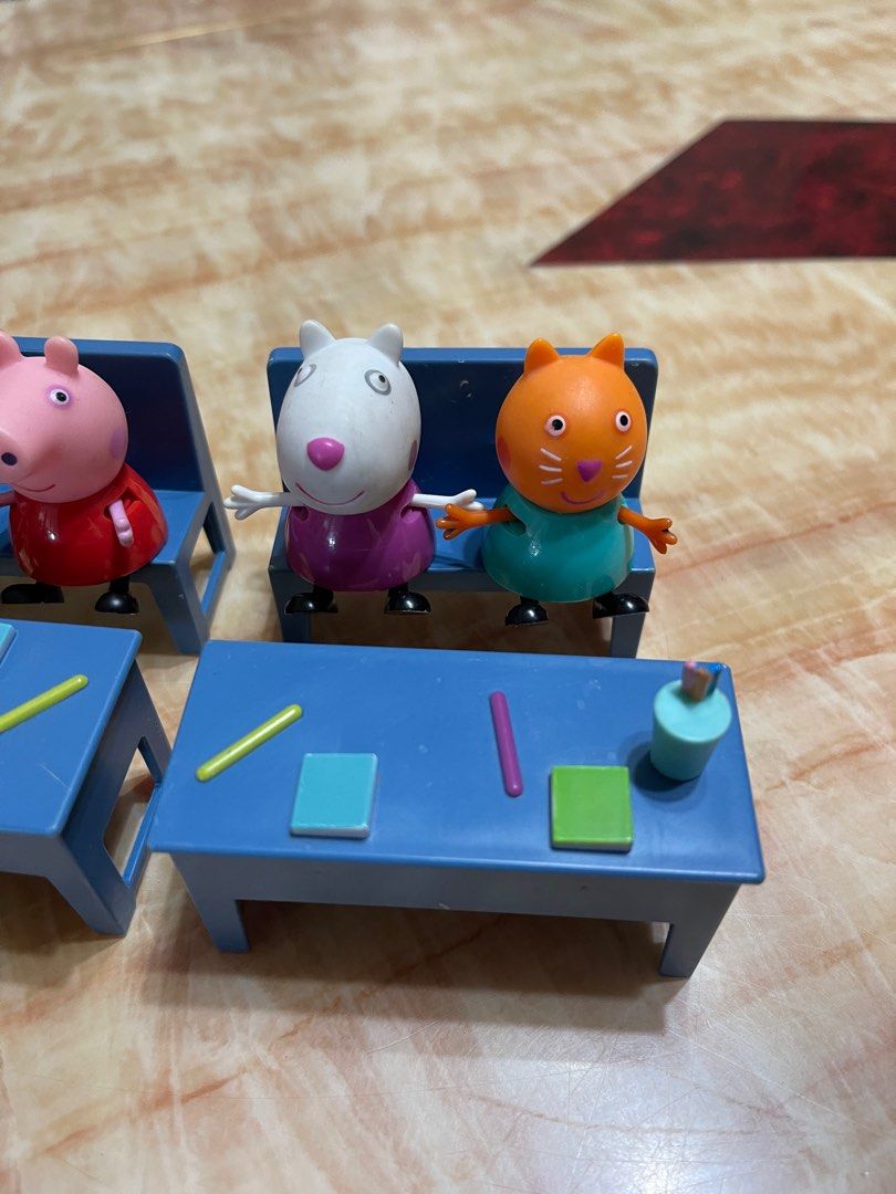 Peppa Pig Classroom Playset on Carousell