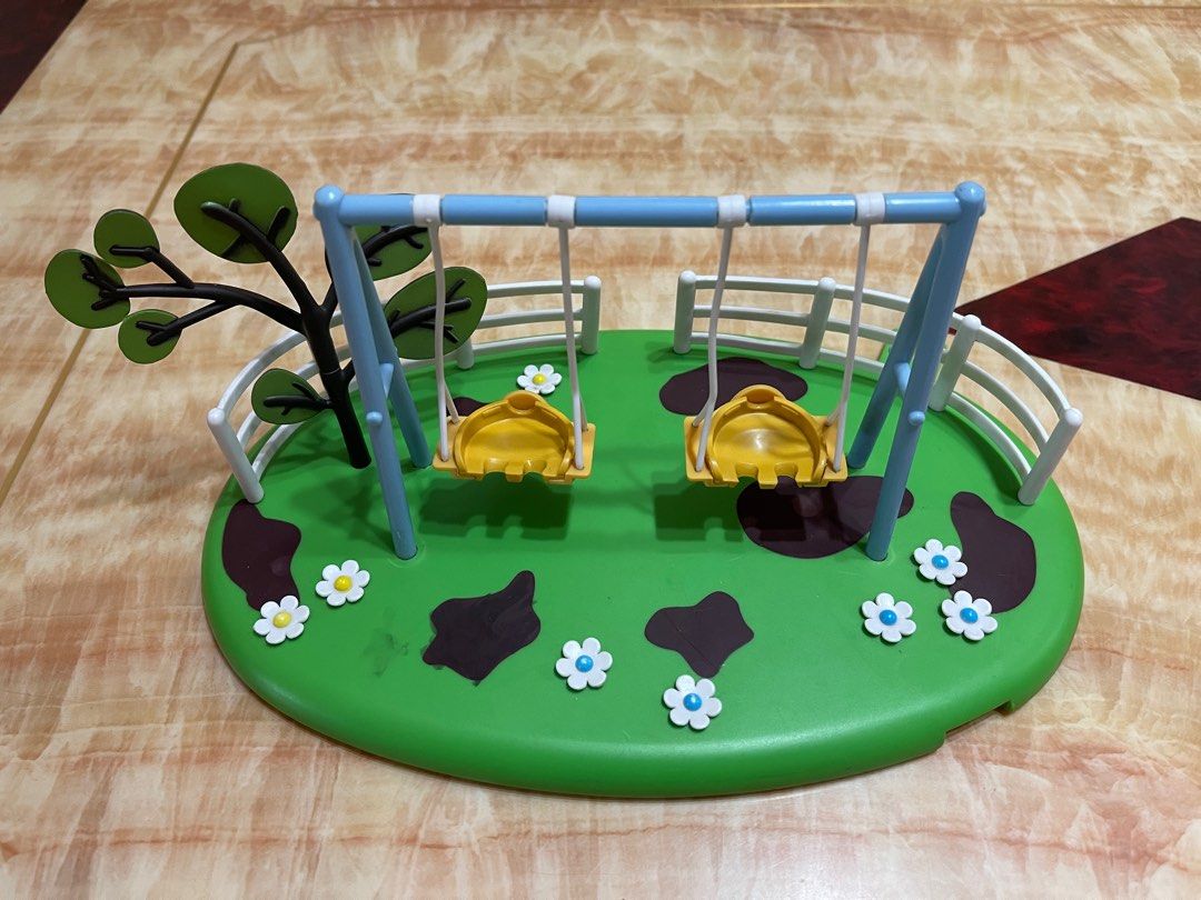 Peppa Pig Swing Playground Playset, Hobbies & Toys, Toys & Games on ...