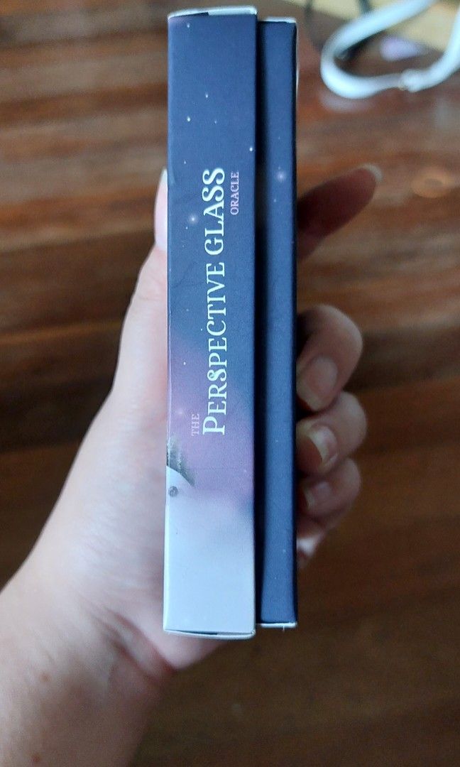 Perspective Glass Oracle with Teal Edging (Fixed Price) on Carousell