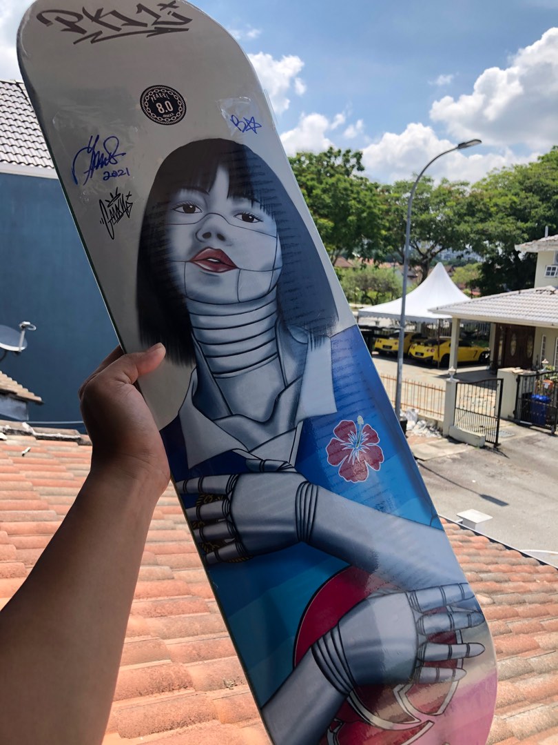 PKL / PEAk KL / Preme KL Lisa Skateboard Deck, Hobbies & Toys ...