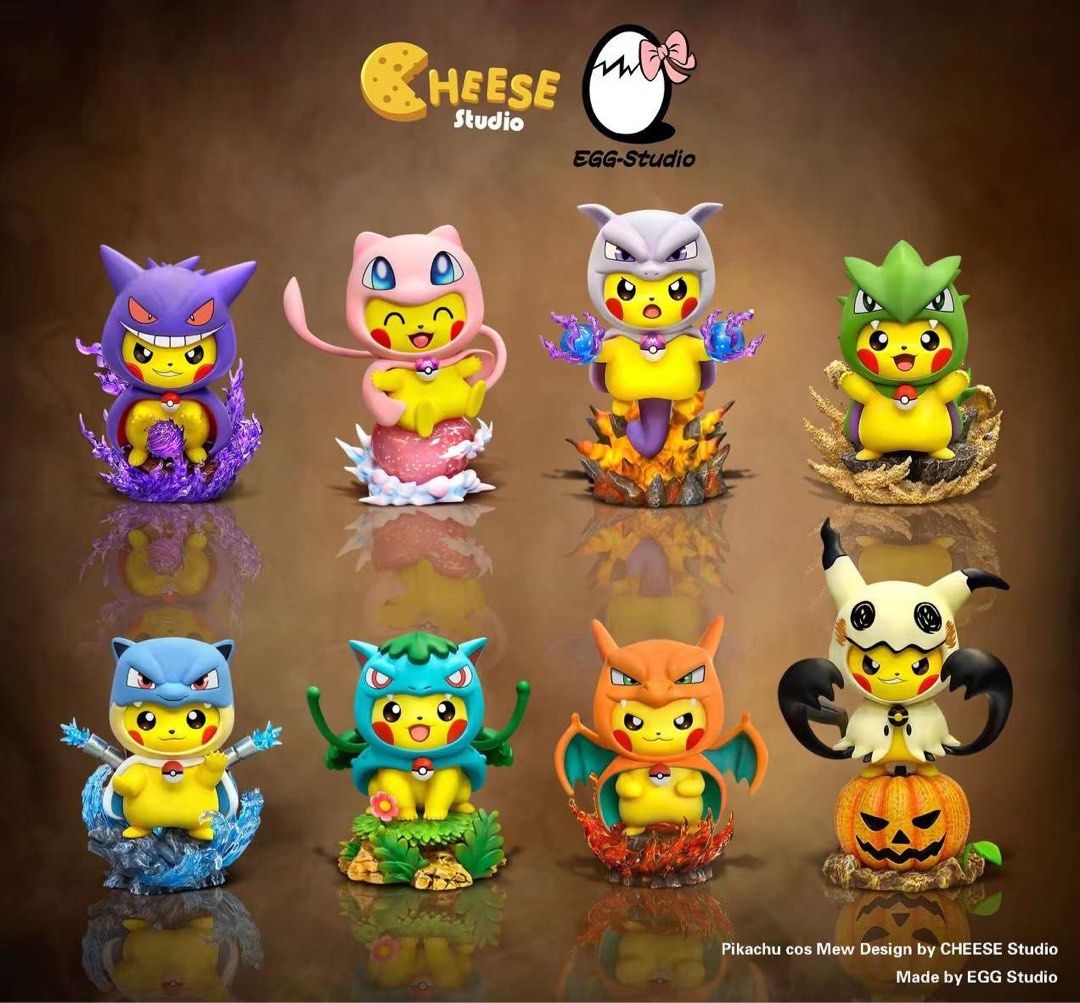 [PO] Pokémon|Pikachu X Mew , Hobbies & Toys, Toys & Games on Carousell