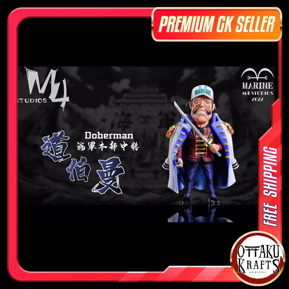 【PO】Doberman | M4 Studio | One Piece【FREE Shipping】GK Figurine | GK ...