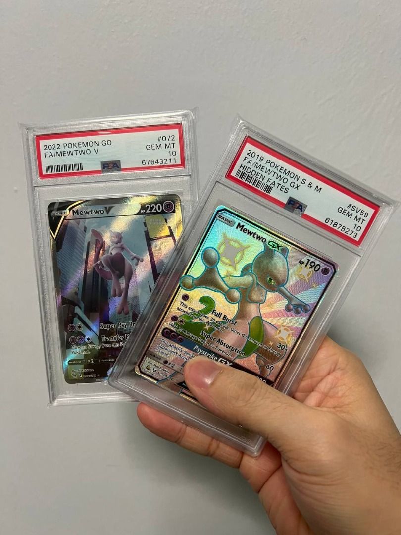 Pokemon TCG: Mewtwo Alternate Art & Shiny GX PSA10, Hobbies & Toys ...