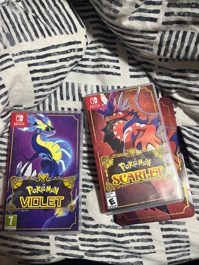 Pokemon violet and pokemon scarlet, Video Gaming, Video Games, Nintendo ...