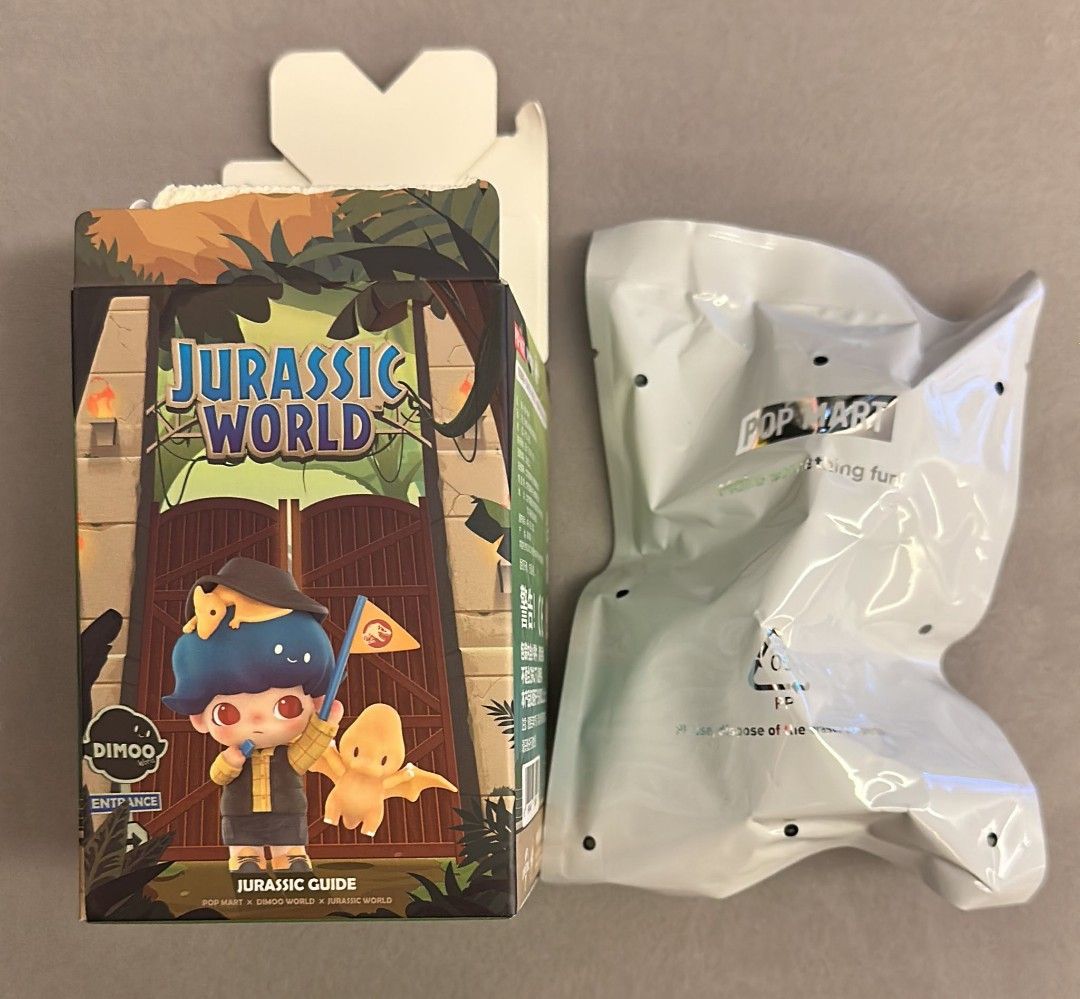Pop Mart Jurassic world ( Dinosaur Egg Researcher ), Hobbies & Toys ...