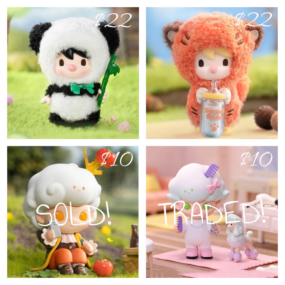 popmart dimoo sweet bean, Hobbies & Toys, Toys & Games on Carousell