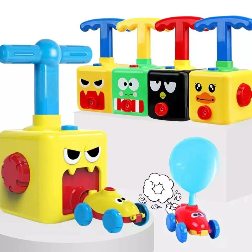 Power Balloon Launch Tower Toy Inertia Air Power Balloon, Hobbies ...