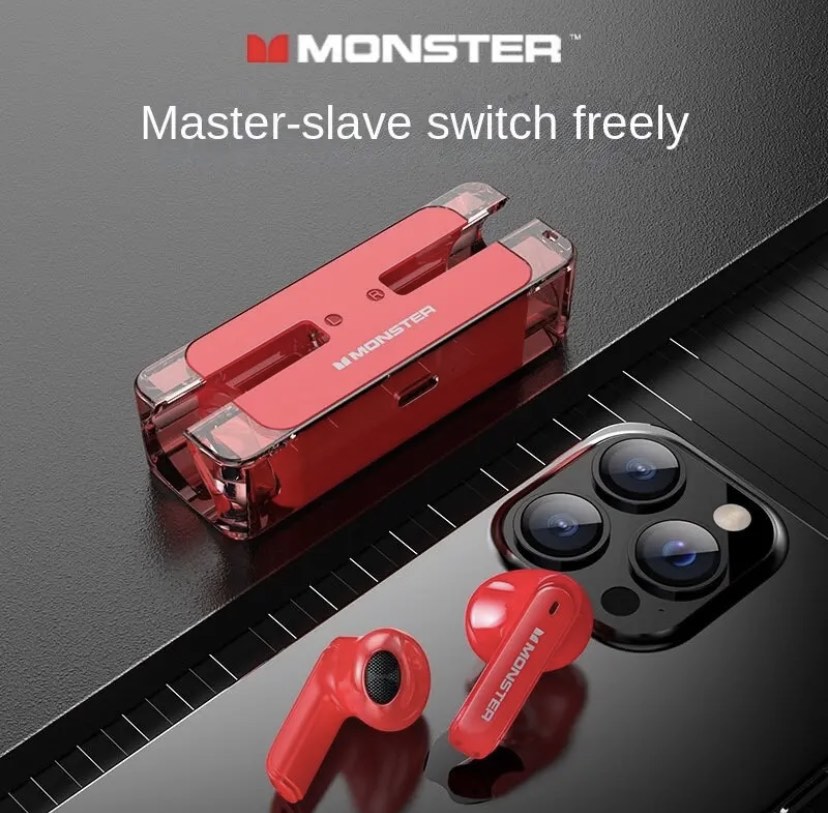 Pre order Monster Original model TWS Earphones Wireless Bluetooth 5.3 ...