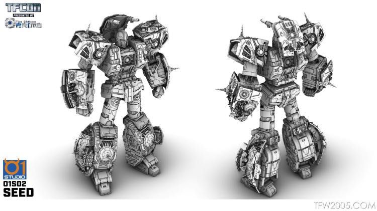 [Preorder] Transformers 01-Studio - 01S02 Seed (aka Primus ) plus One ...
