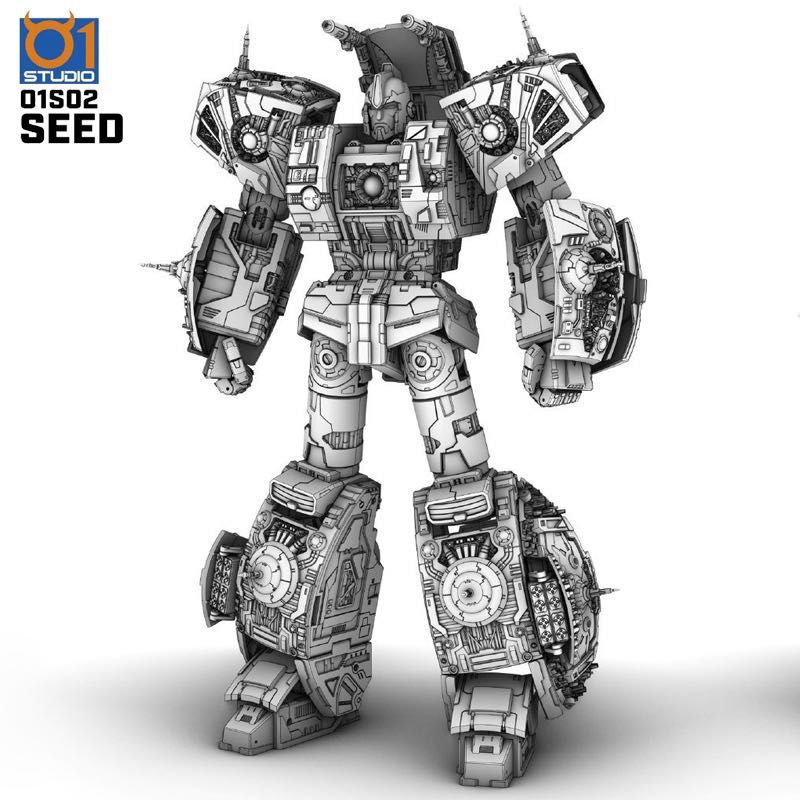 [Preorder] Transformers 01-Studio - 01S02 Seed (aka Primus ) plus One ...