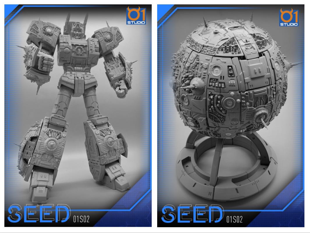 [Preorder] Transformers 01-Studio - 01S02 Seed (aka Primus ) plus One ...