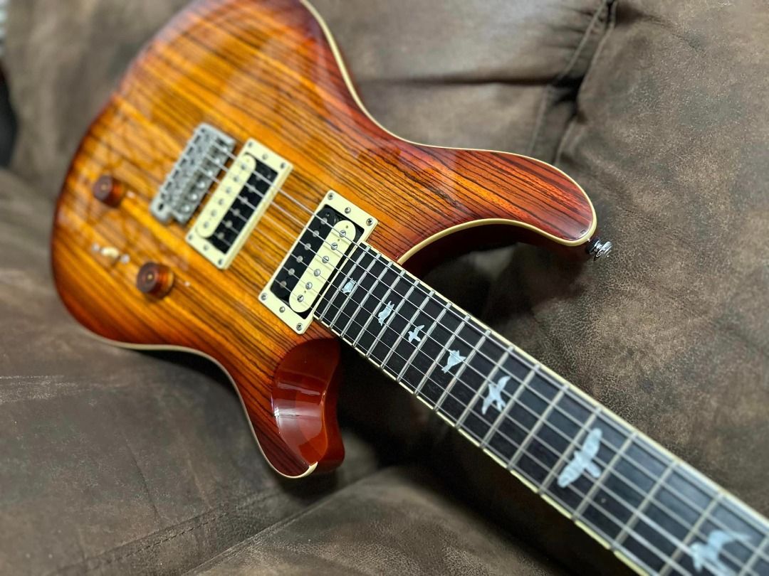 PRS SE Custom 24 Zebrawood - PHP 43,000, Hobbies & Toys, Music & Media ...