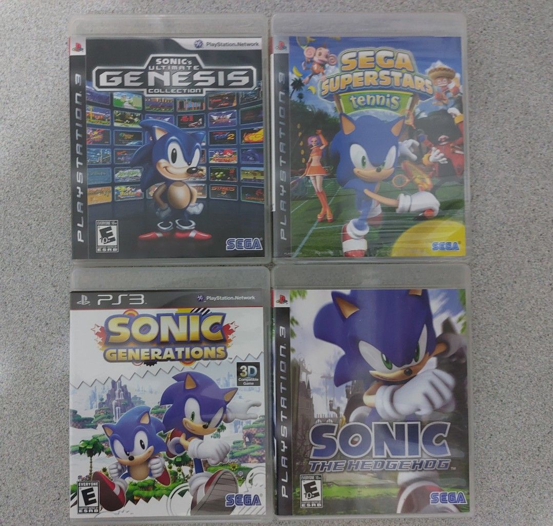 PS3 game/games Sonic 超音鼠系列 ～ Sonic's Ultimate Genesis Collection, Sega ...