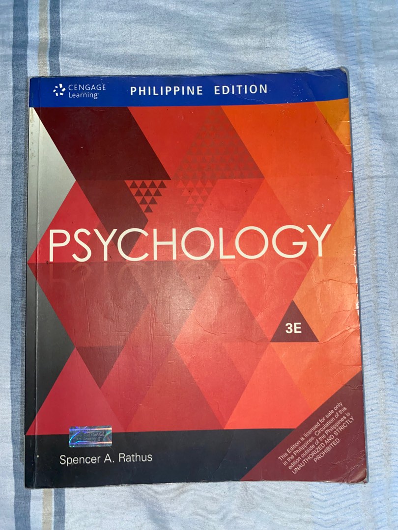Psychology by Spencer Rathus on Carousell