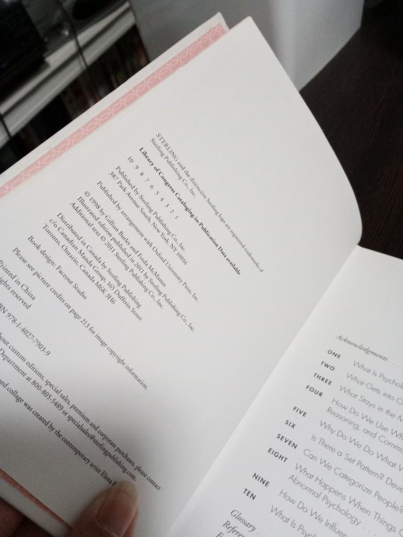 Psychology A Brief Insight Gillian Butler Freda McManus on Carousell